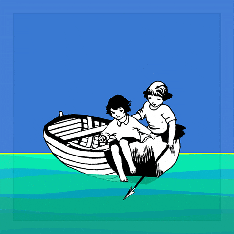 Kids Boat GIF by Nino Paulito - Find & Share on GIPHY