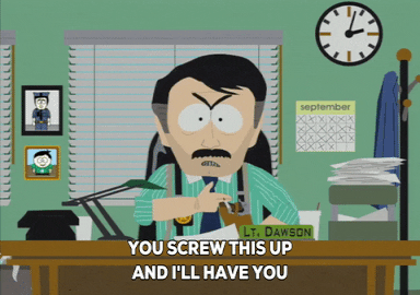 Talking Police Chief GIF by South Park - Find & Share on GIPHY