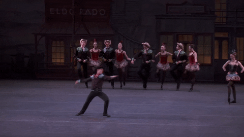 Wester Western Symphony GIF by New York City Ballet - Find & Share on GIPHY