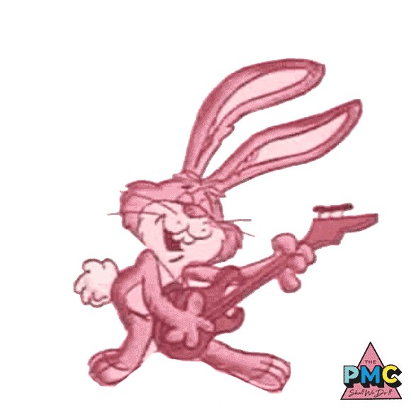 Easter Bunny Dancing Sticker by The PMC for iOS & Android | GIPHY