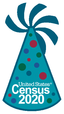 Census Census2020 Sticker by uscensusbureau for iOS & Android | GIPHY