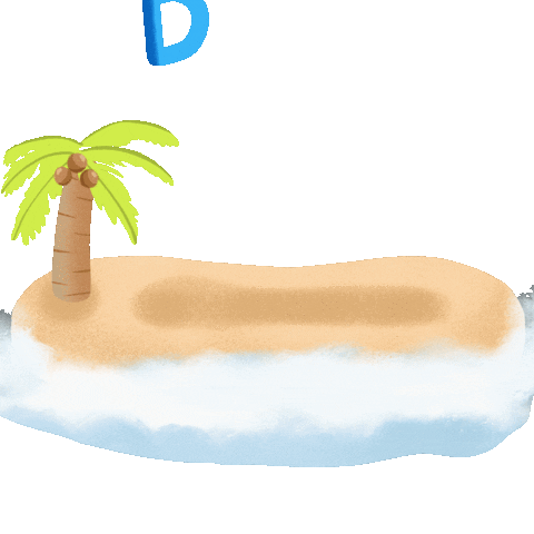 Beach Holiday Sticker for iOS & Android | GIPHY