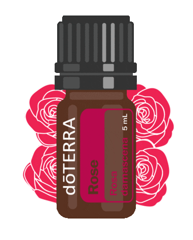 Rose Oil Sticker by doTERRA Essential Oils for iOS & Android | GIPHY