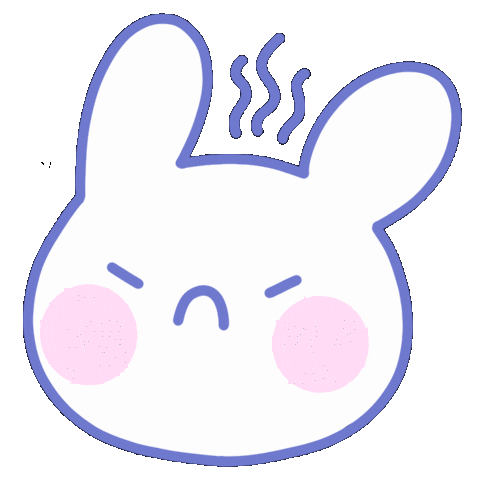Mad Bunny Sticker by paulapastela for iOS & Android | GIPHY