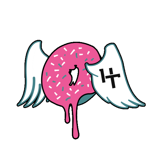 Simpsons Donut Sticker by HoleyToledough for iOS & Android | GIPHY