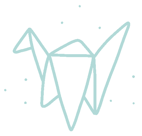 Bird Origami Sticker by Nadya Chay for iOS & Android | GIPHY