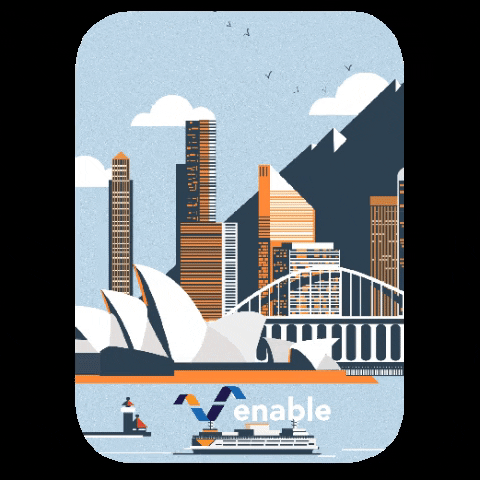 Vintage Sydney GIF by enableps - Find & Share on GIPHY