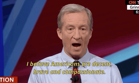 Town Hall Tom Steyer GIF - Find & Share on GIPHY