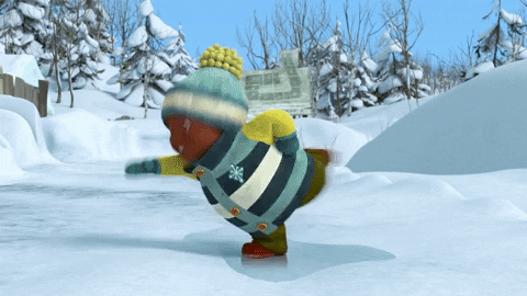 Cartoon Snow GIF by minika - Find & Share on GIPHY