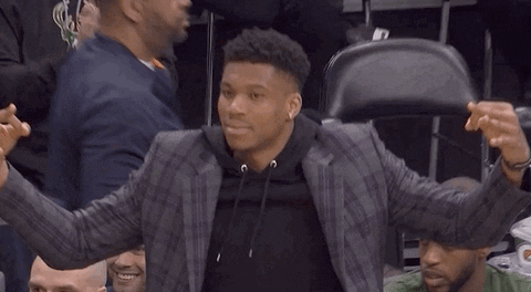 Fiserv Forum Basketball GIF by Milwaukee Bucks - Find & Share on GIPHY