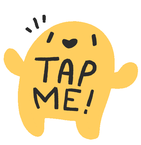 Click Little Friend Sticker by Pat Mapili for iOS & Android | GIPHY