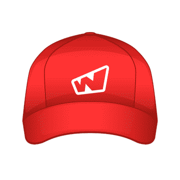 Red Hat Sticker by Webtraders for iOS & Android | GIPHY
