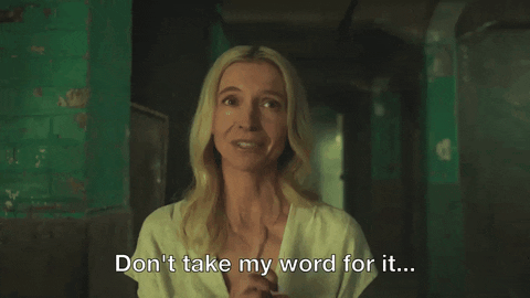 Dont Take My Word For It GIF by Creamerie - Find & Share on GIPHY