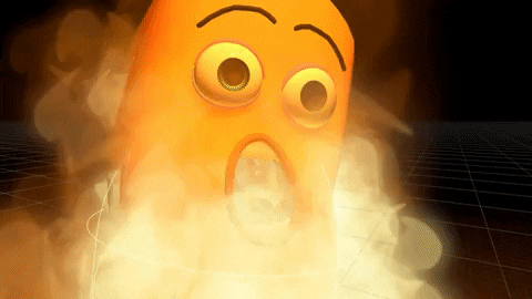 This Is Fine On Fire GIF by Mindshow - Find & Share on GIPHY