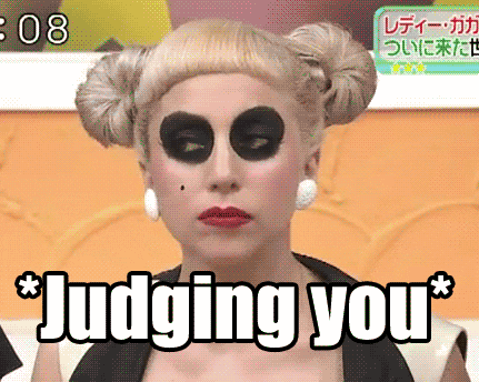 Not Judging Gif