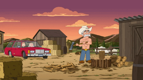 Sam Elliott Wood GIF by Family Guy - Find & Share on GIPHY