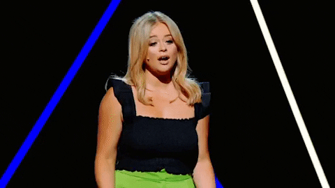 Stand Up Comedy GIF by The Emily Atack Show - Find & Share on GIPHY
