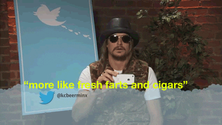 Celebrities Read Mean Tweets Gif