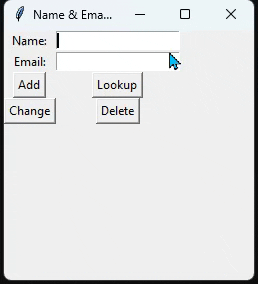GitHub - micmore/Name-and-Email-Address-Rolodex: This Python ...