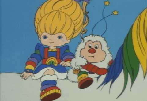 Rainbow Brite 80S GIF - Find & Share on GIPHY