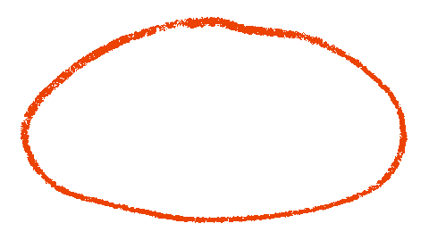 Red Circle Mark Sticker by Doodleganger for iOS & Android | GIPHY