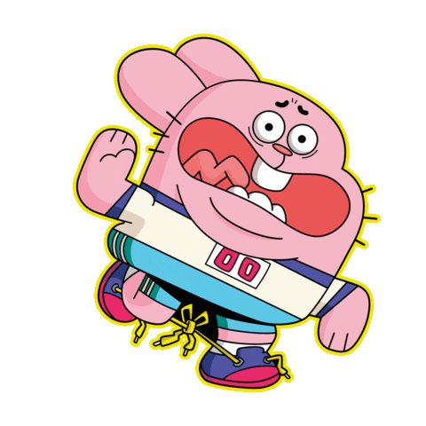 Correr Cartoon Network Sticker by CNLA for iOS & Android | GIPHY