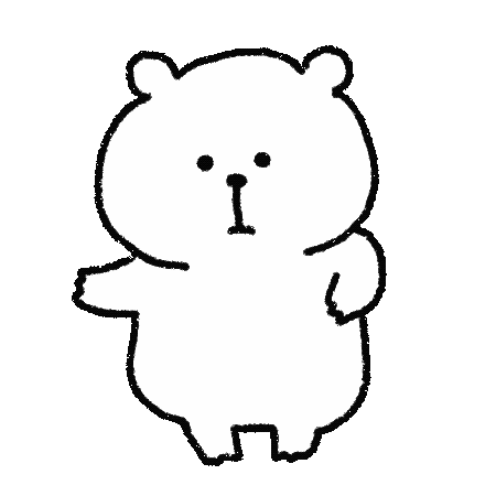 Bear Kumao Sticker by yoyoyon for iOS & Android | GIPHY