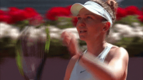 Simona Halep Yes GIF by WTA - Find & Share on GIPHY