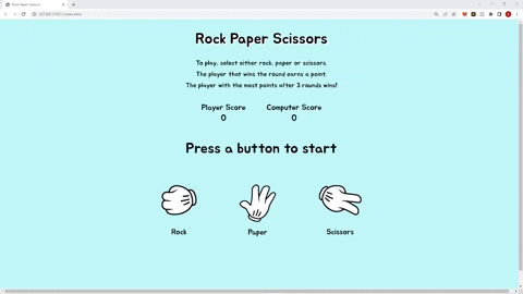GitHub - suada-a/rock-paper-scissors: Rock paper scissors game
