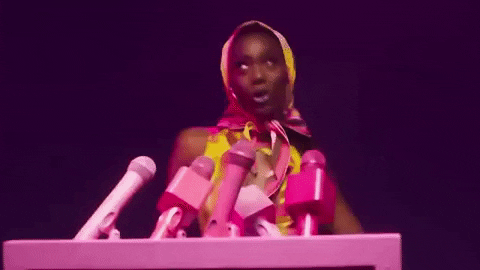 Press Conference Podium GIF by Flo Milli - Find & Share on GIPHY