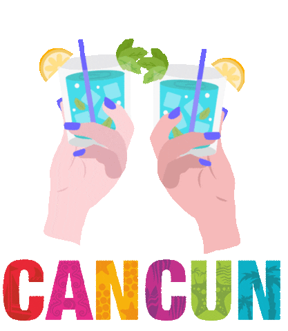 Party Love Sticker by Sitio Cancun for iOS & Android | GIPHY