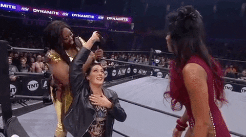 Hikaru Shida Wrestlingmatch GIF by All Elite Wrestling on TNT - Find ...
