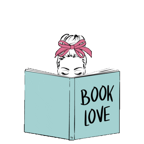 Studying Book Love Sticker for iOS & Android | GIPHY