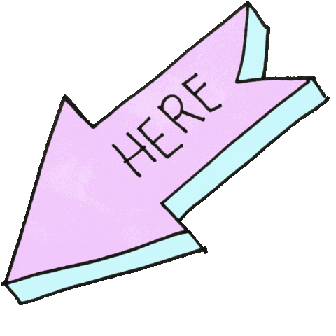 Look Arrow Sticker for iOS & Android | GIPHY