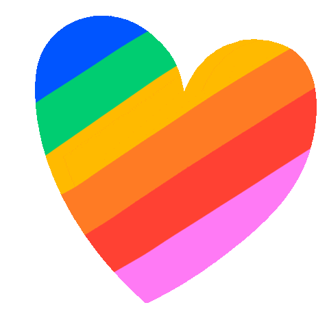 Gay Pride Love Sticker by Muchable for iOS & Android | GIPHY