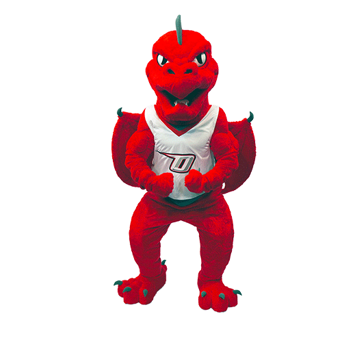 Red Dragon Sticker by SUNY Oneonta for iOS & Android | GIPHY
