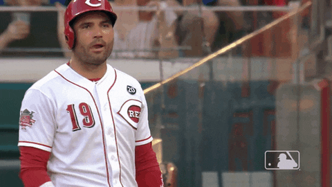 Joey Votto Baseball GIF by Cincinnati Reds - Find & Share on GIPHY