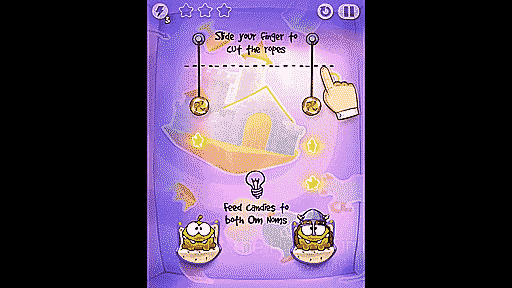 Cut the rope gif - kizaru