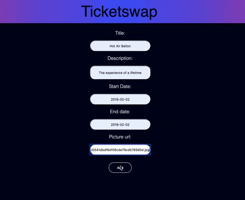 GitHub - OttiV/ticketswap-client