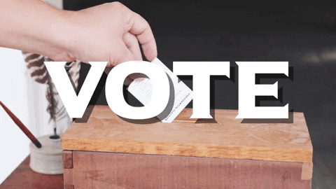 Vote Voting GIF by Conner Prairie - Find & Share on GIPHY
