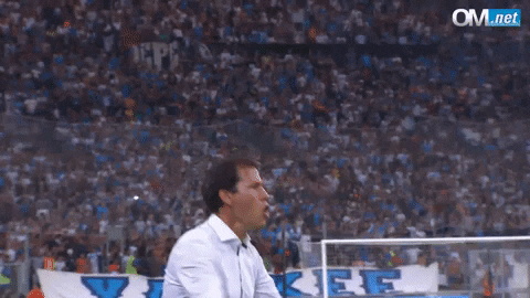 Celebration Coach GIF by Olympique de Marseille - Find & Share on GIPHY