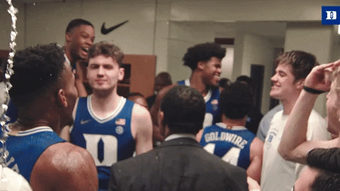 Celebrate Ncaa Sports GIF by Duke Men's Basketball - Find & Share on GIPHY