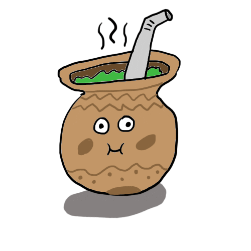 Argentina Mate Sticker by La Watson for iOS & Android | GIPHY