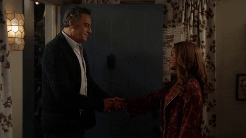 Brad Garrett Kiss GIF by ABC Network - Find & Share on GIPHY