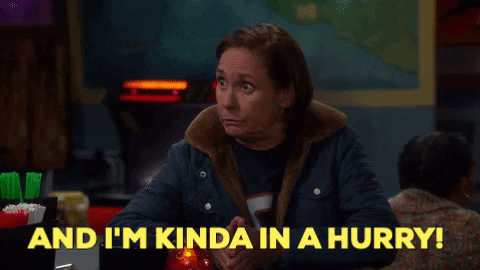 Hurry Rush GIF by ABC Network - Find & Share on GIPHY