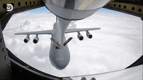 Refuel Air Force GIF by Discovery Europe - Find & Share on GIPHY