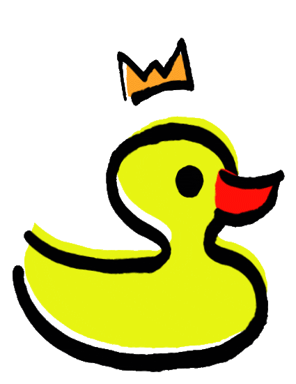 Duck Sticker by Jolt for iOS & Android | GIPHY