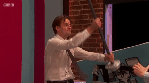 Bbc Comedy Falling GIF by Mischief - Find & Share on GIPHY