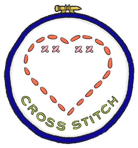 Sew Cross Stitch Sticker by DMC for iOS & Android | GIPHY