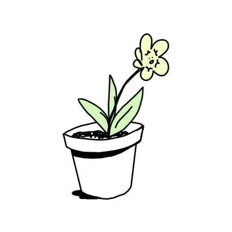 Flower Pot Sticker for iOS & Android | GIPHY